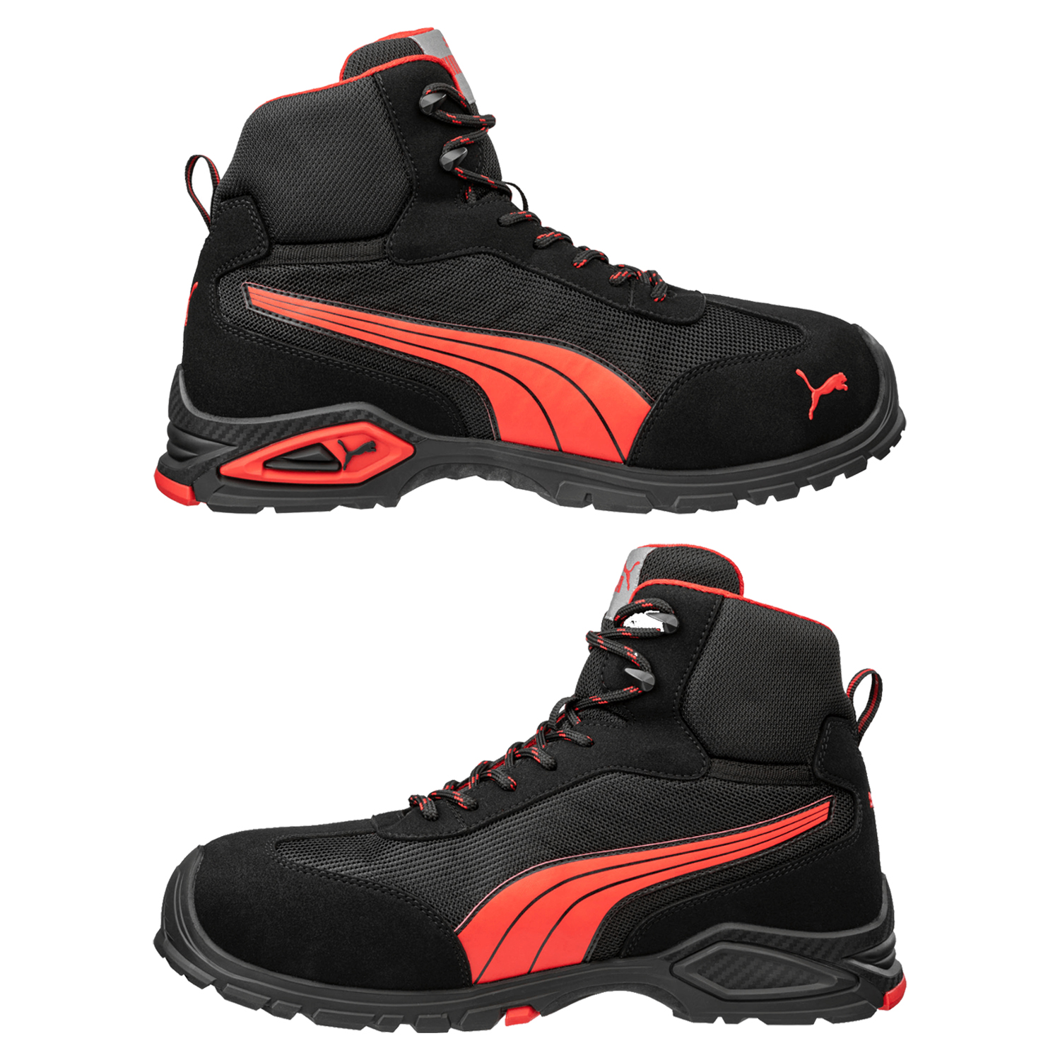 Puma Madrid Mid Alüminyum Burunlu Kaydırmaz Tabanlı S1 PL FO SR İş ...